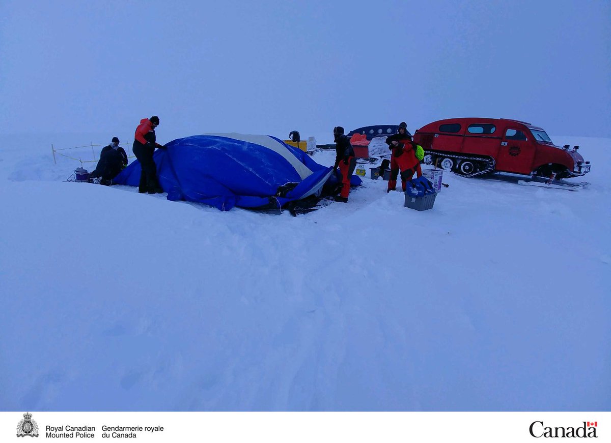 Thread by @RCMPSK: "1/9 Day 3 on scene at Peter Pond Lake - On ...