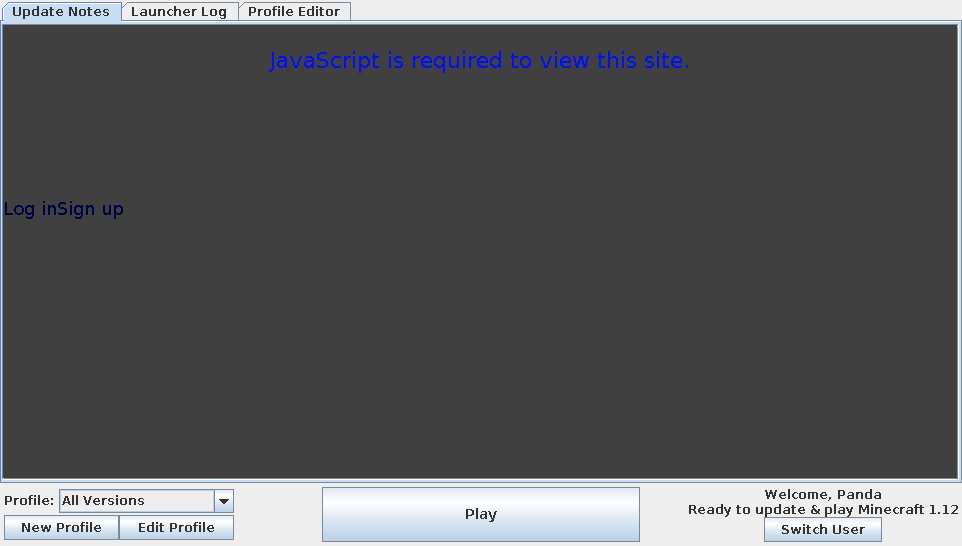 Minecraft legacy launcher windows - intelmlha