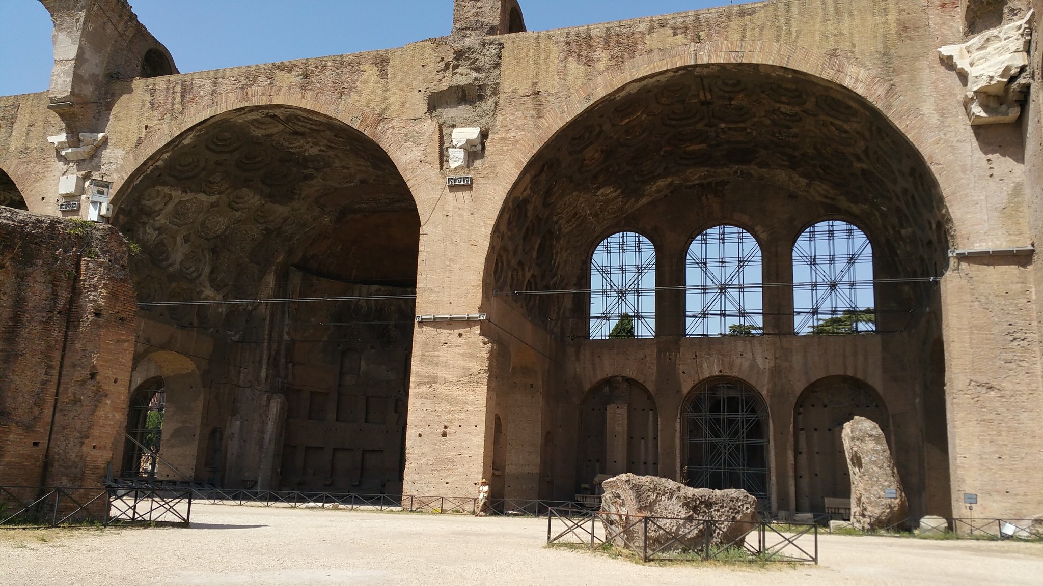 Model Of Maxentius And Constantine Basilica Nova