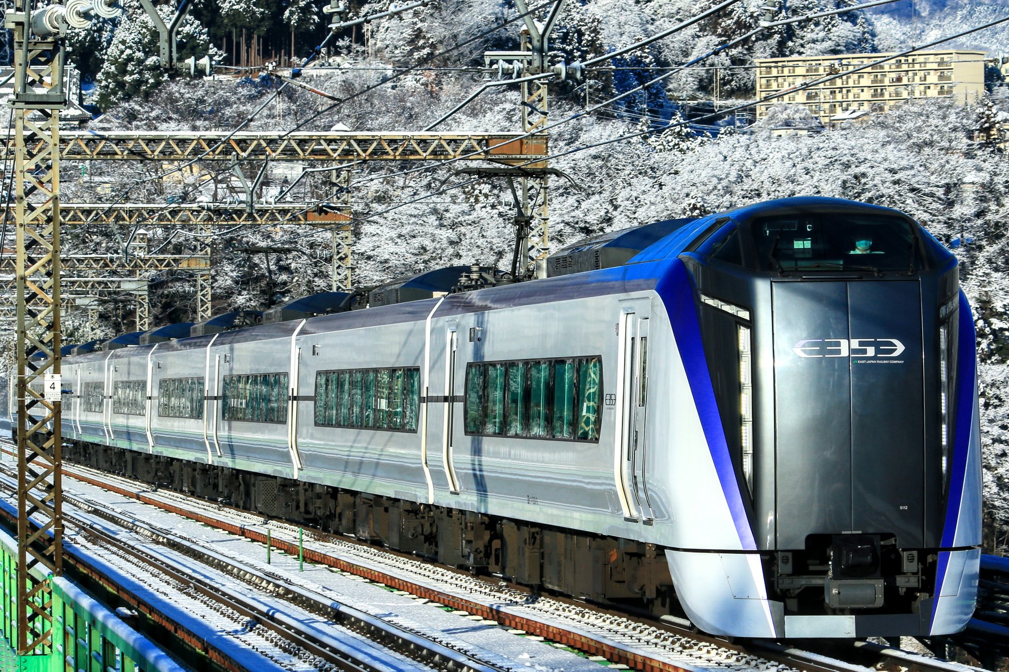 甲斐路鐵 on Twitter: "2019 2.1 E257 E353 @鳥沢橋梁 遂に念願の257×雪の写真が撮れました！うれしい！ https://t.co/gYggqoIg5x ...