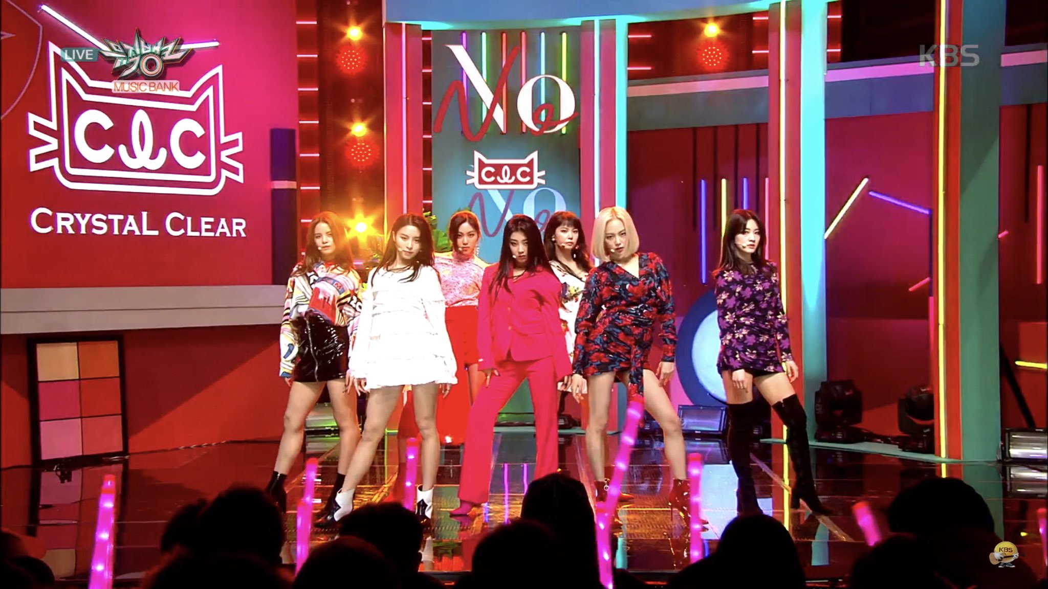 𝐒𝐎𝐑𝐍 𝐓𝐇! on Twitter: "190215 #CLC #씨엘씨 @ KBS Music Bank 🔗 https://t.co/MCFO3LjRy1 #CLC_No_1 #No ...