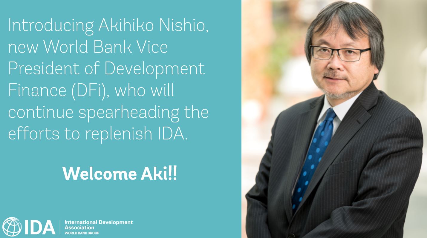 IDA - World Bank Group on Twitter: "As the new World Bank Vice President of Development Finance ...