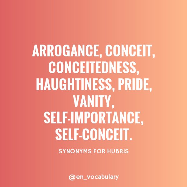 Arrogance Definition