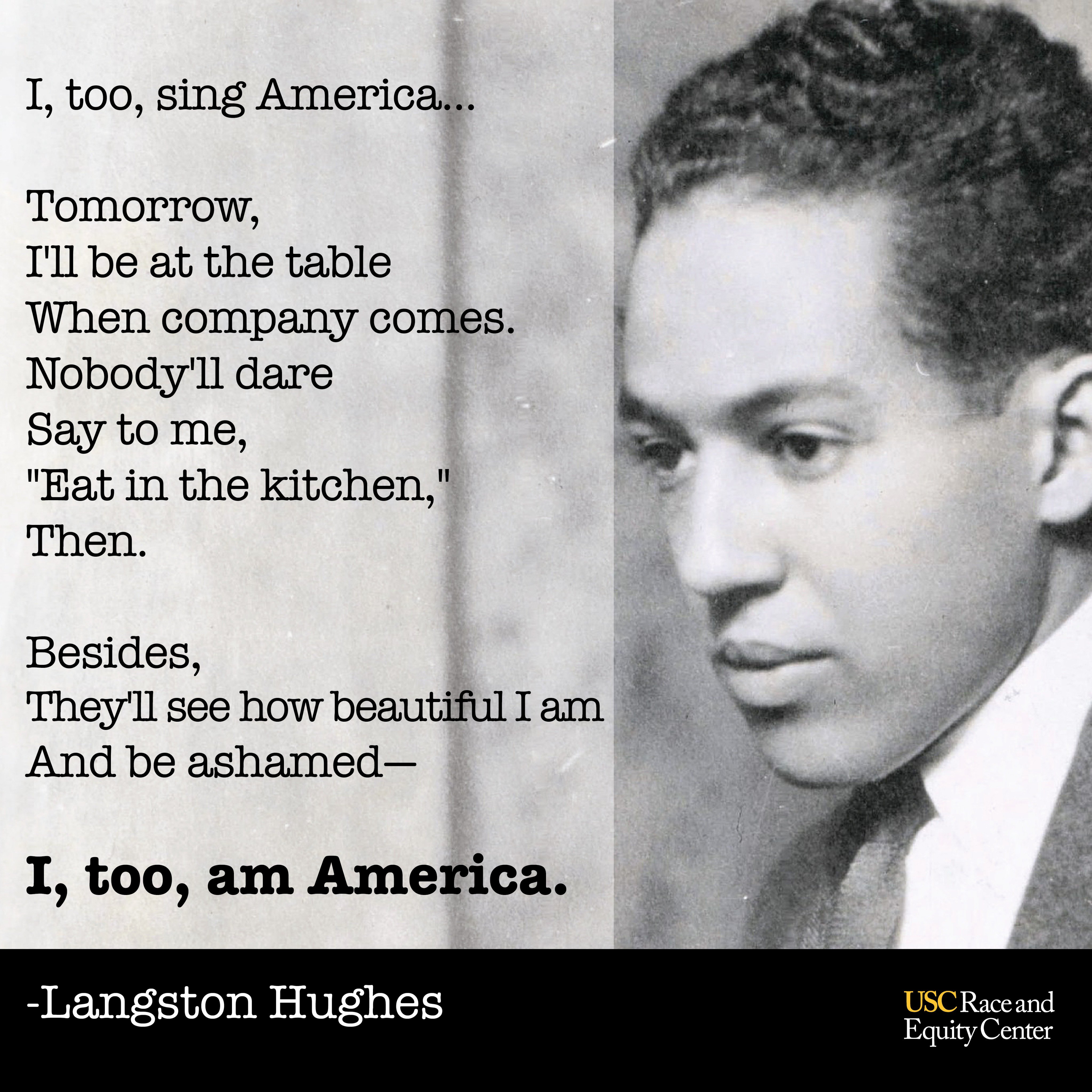During The Harlem Renaissance Langston Hughes