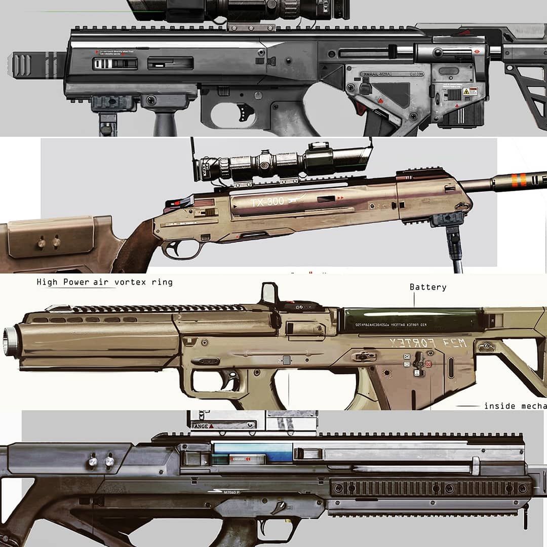 Future Assault Rifles Concept