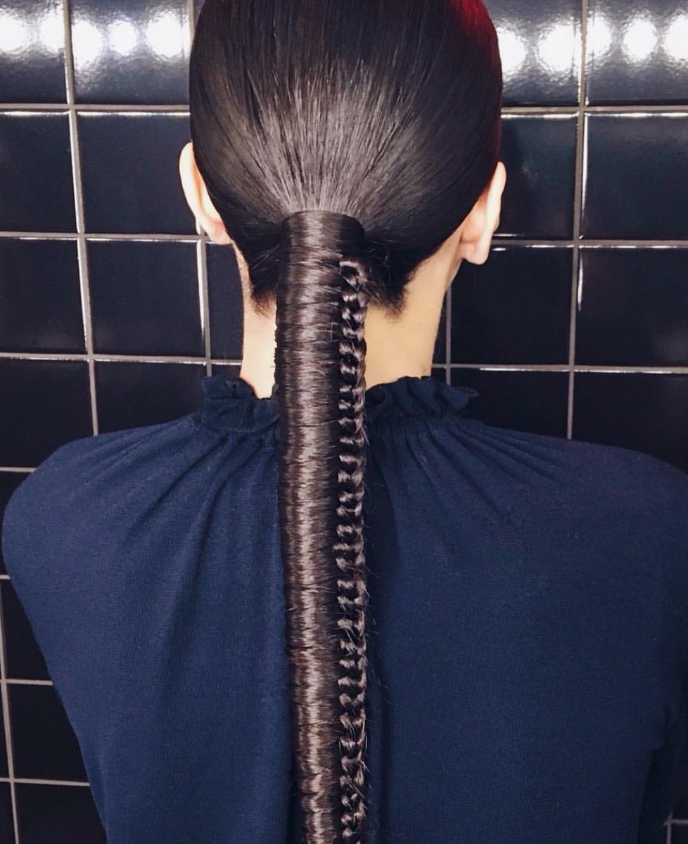 Ladder Braid Ponytail