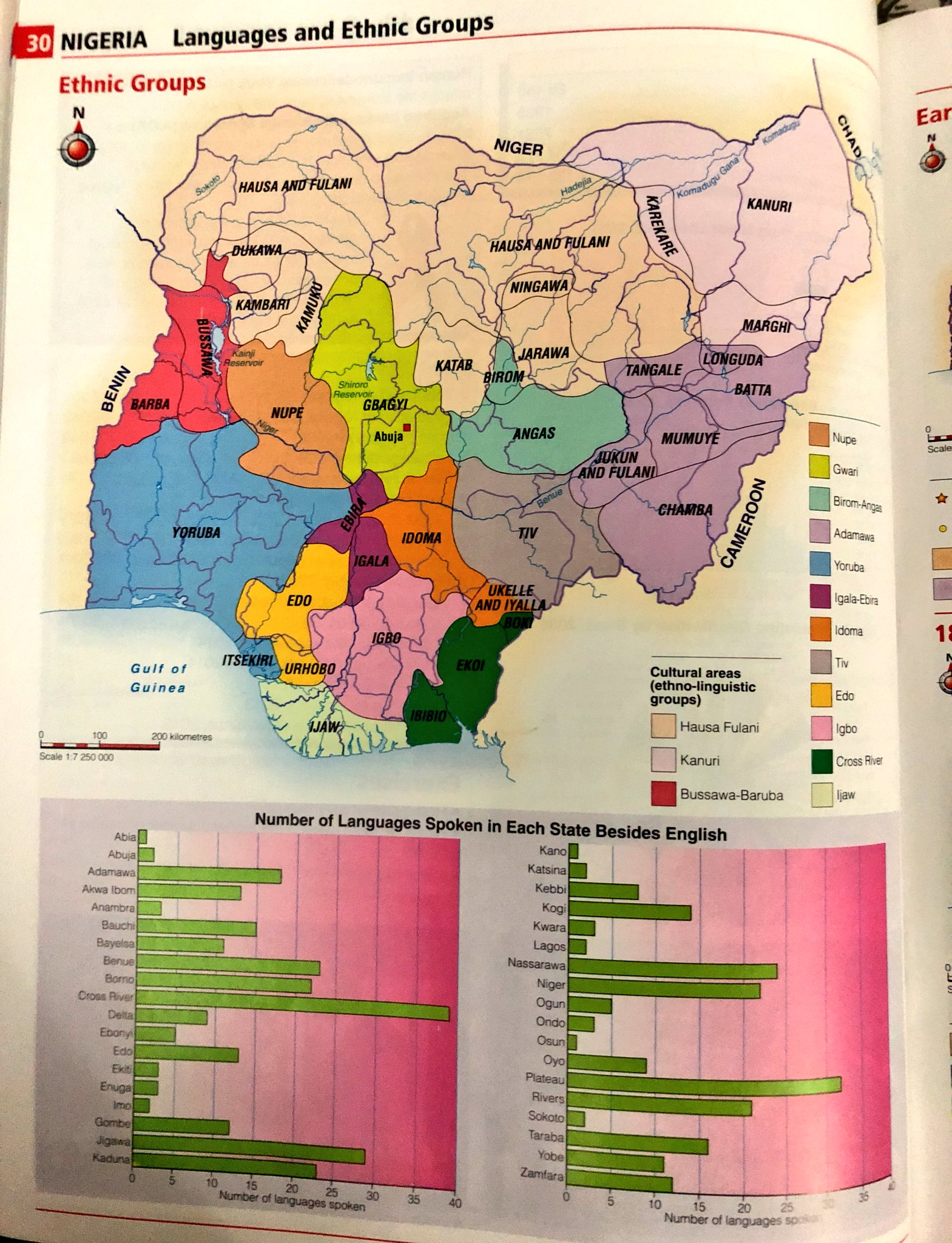 Hausa Language Map