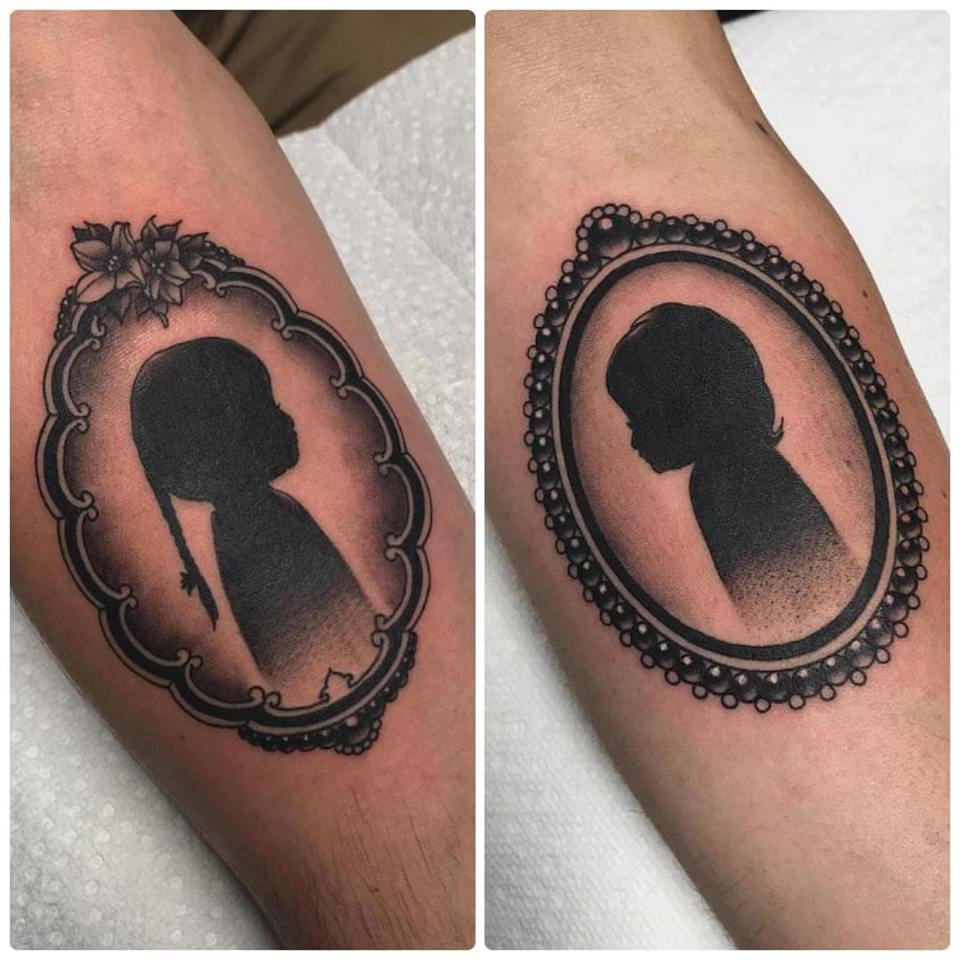 Portrait Tattoo Frame