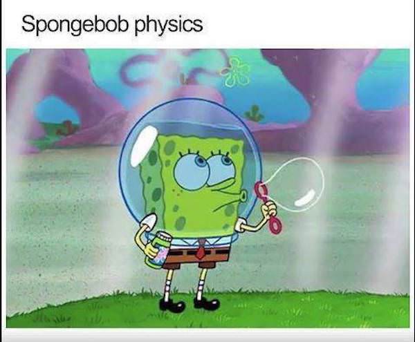 Spongebob Physics