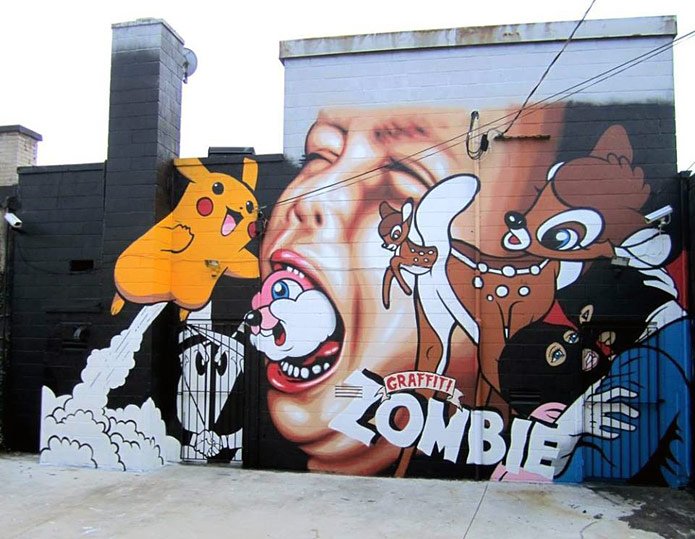 Ben Frost Graffiti