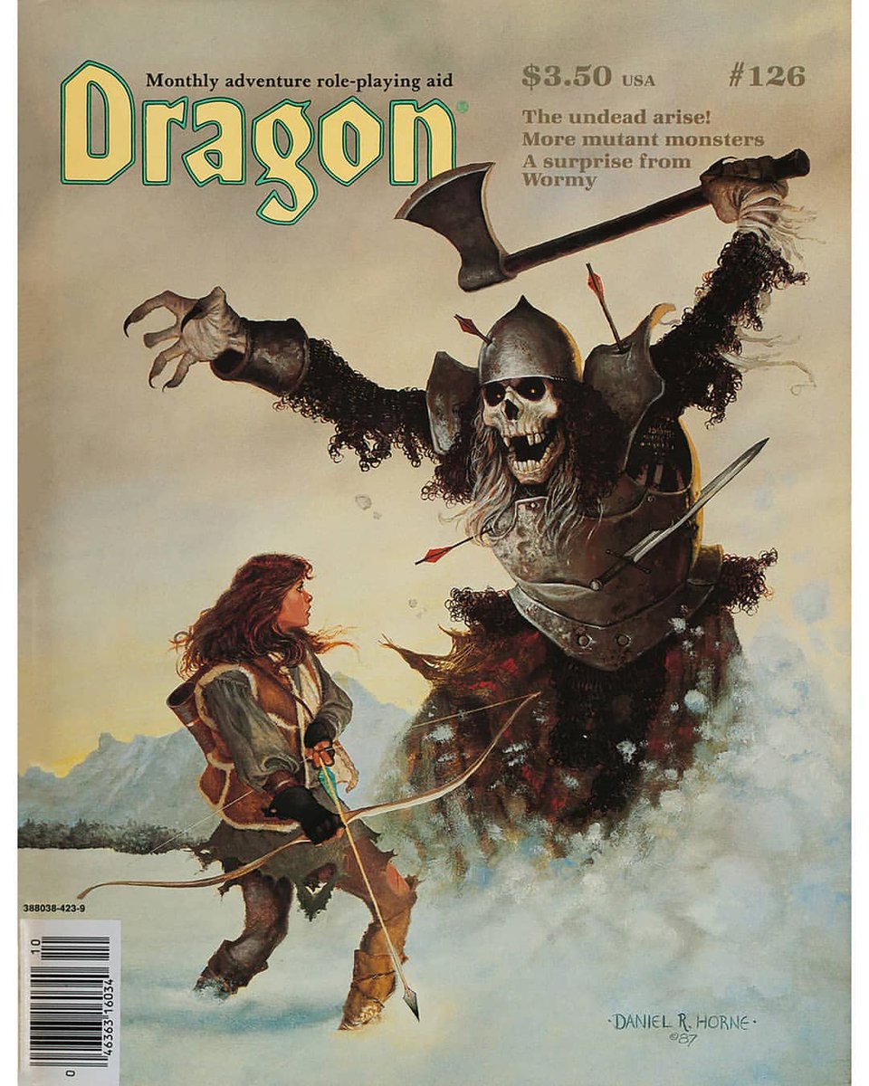 Thread by @PulpLibrarian: "Do you want some classic covers from Dragon ...