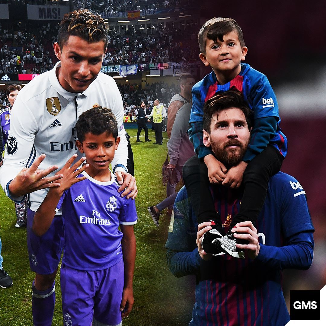 Cristiano Ronaldo Jr Vs Thiago Messi