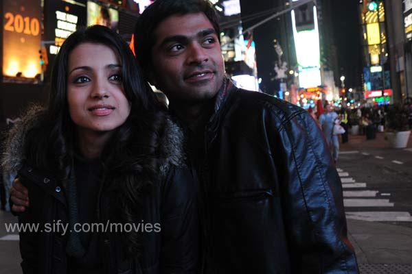 Simbu And Trisha In Vtv