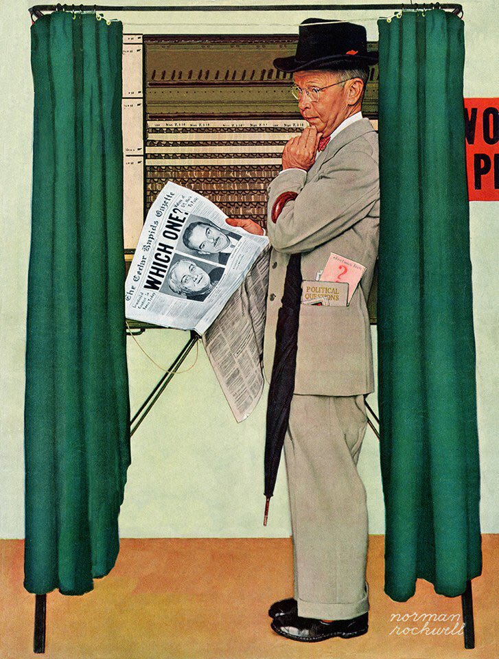 Dr Robert Bohan on Twitter: "Thread: Happy Birthday Norman Rockwell ...