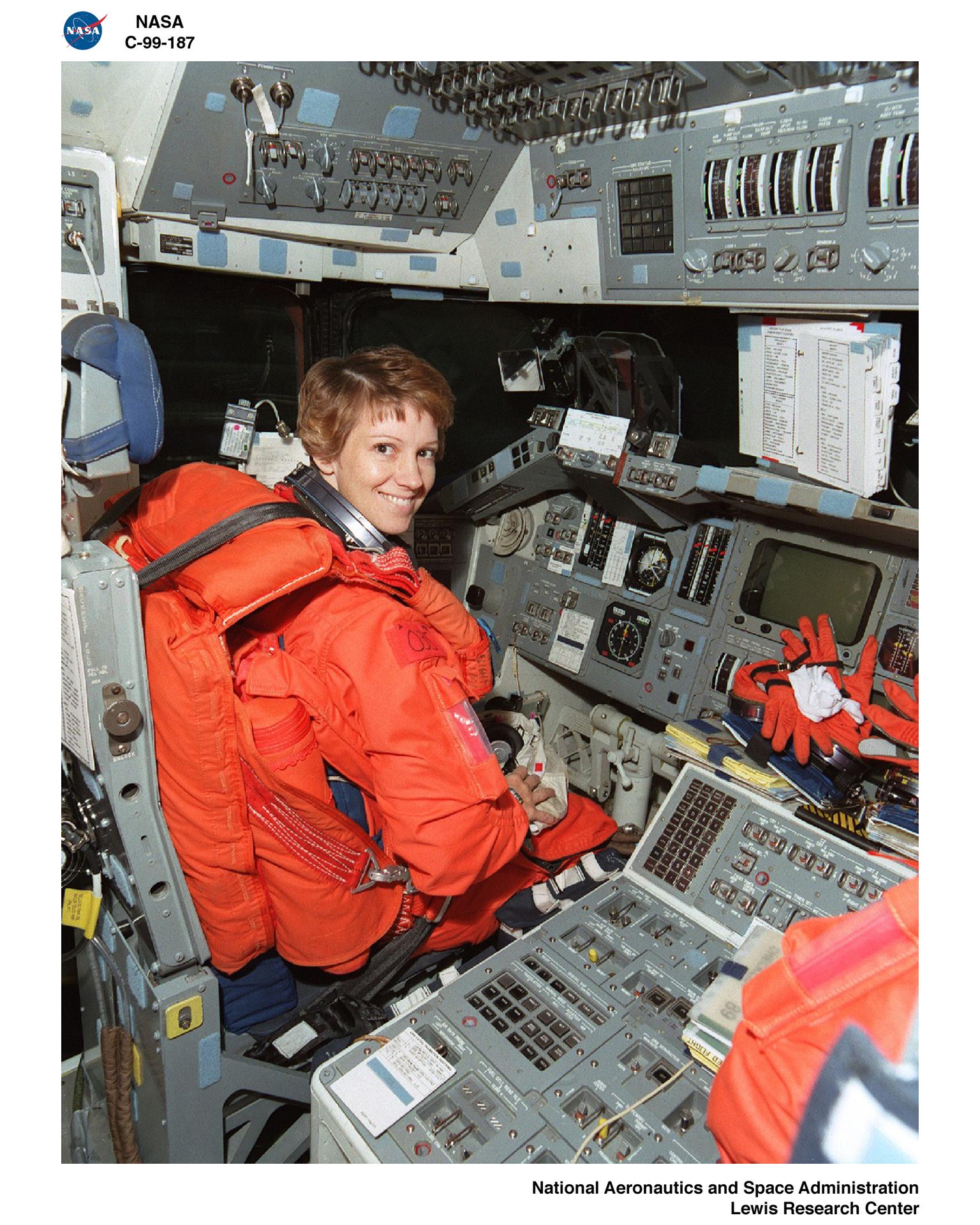 First Female Space Shuttle Commander