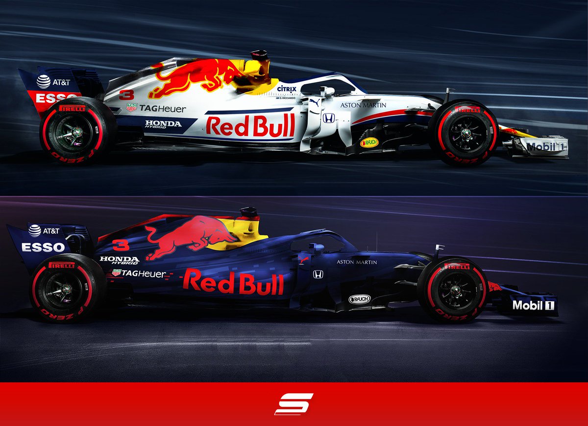 ¿Y si el nuevo Red Bull RB15 fuera de color blanco?