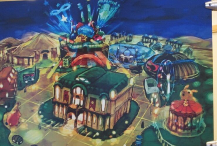 Nimbasa City Pokemon Background