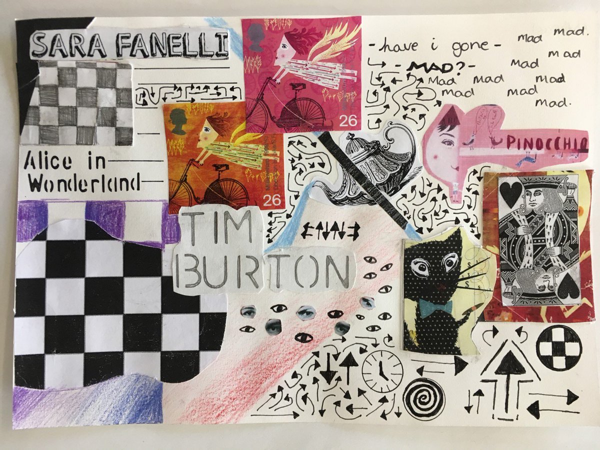 Tim Burton Artist Research