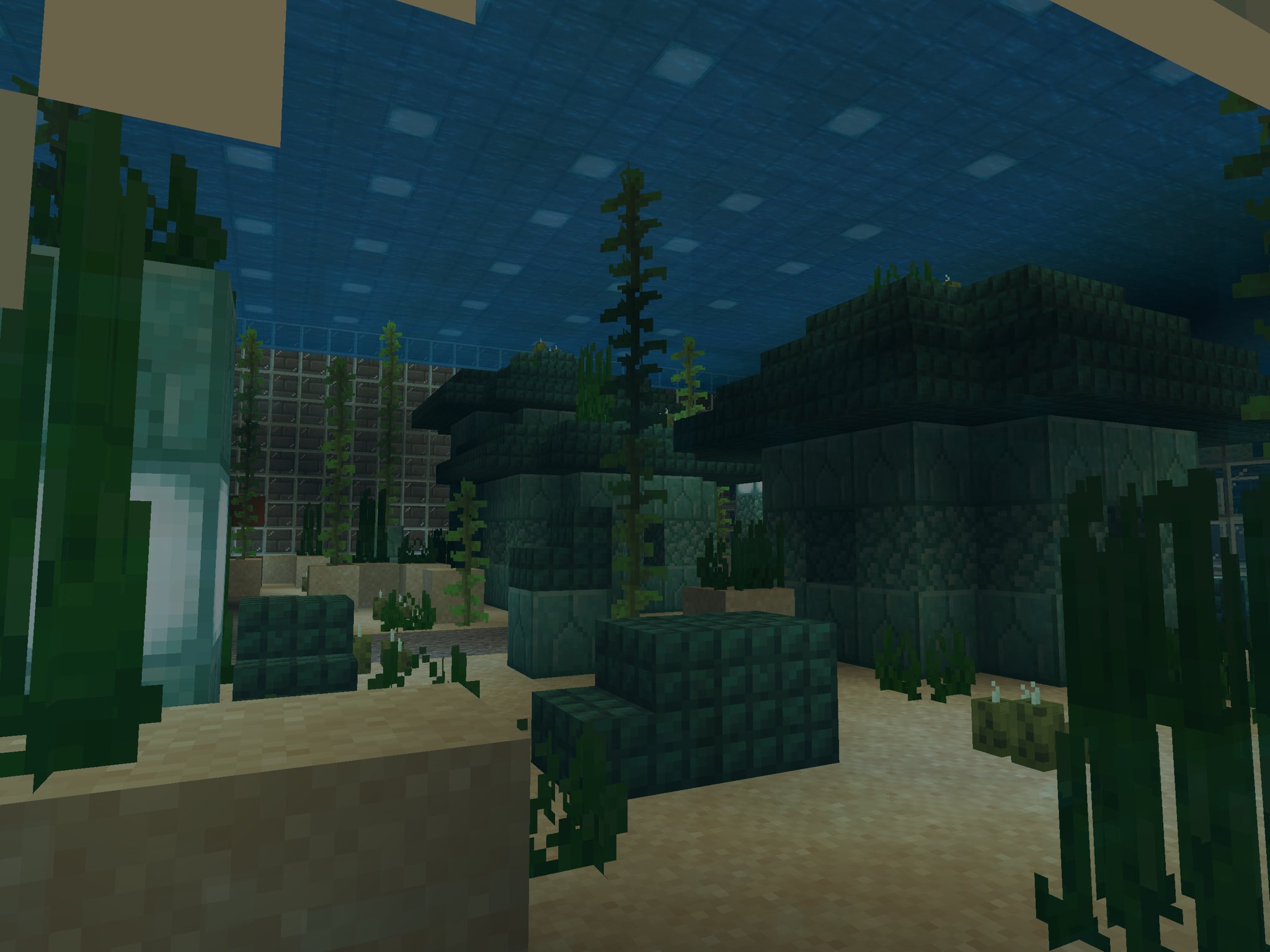 Minecraft Pe Fish Tank