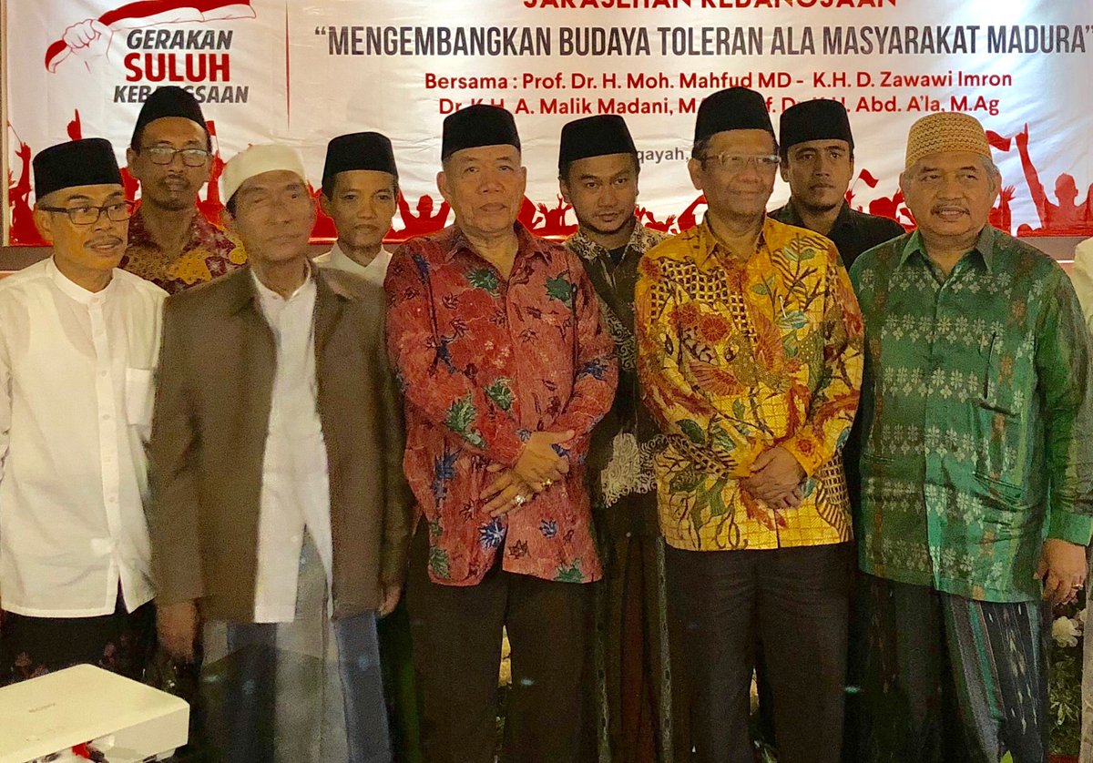 Mahfud Md On Twitter Jika Toleransi Beragama Ala Madura Diterapkan Di