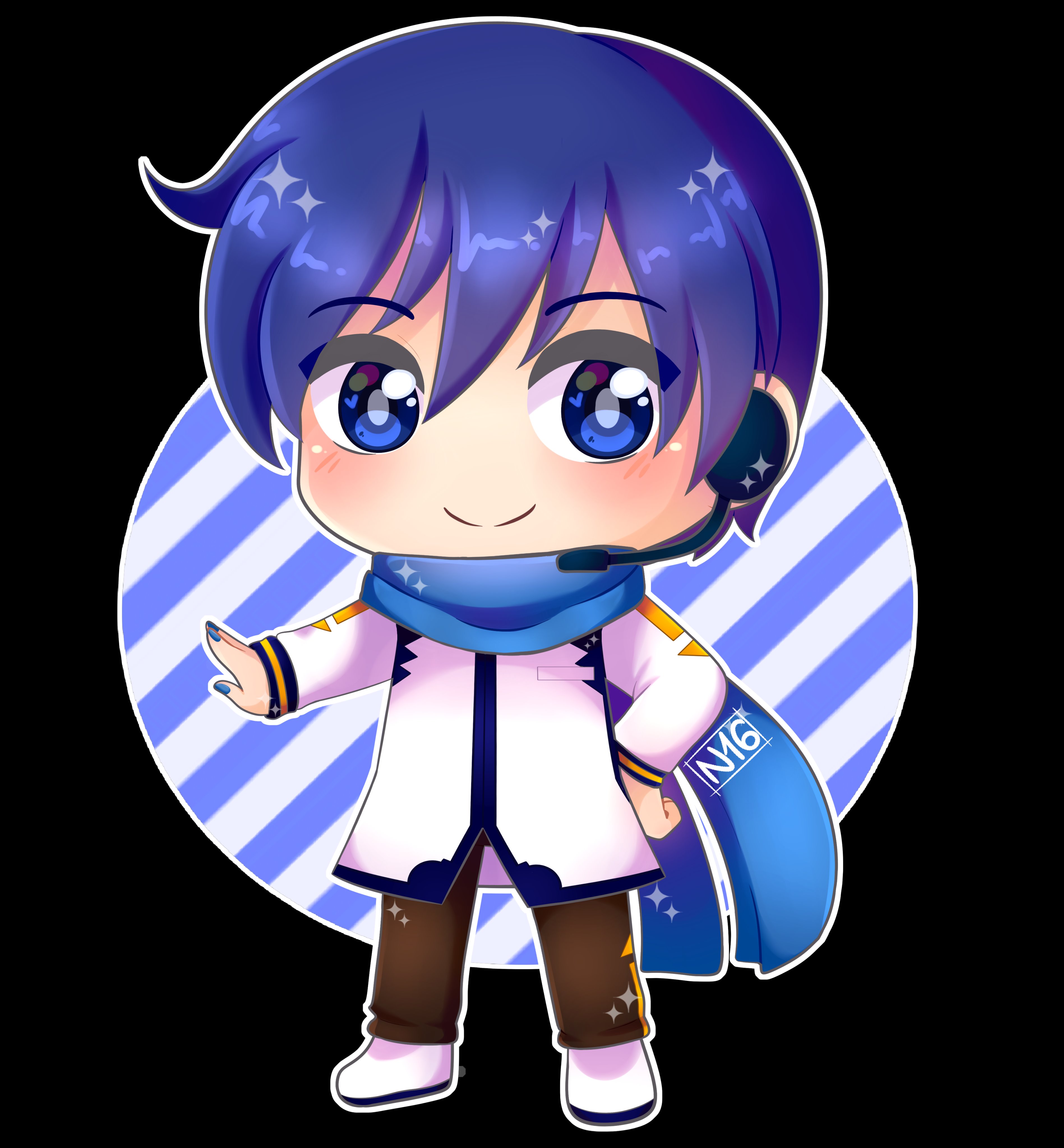Kaito Vocaloid Chibi