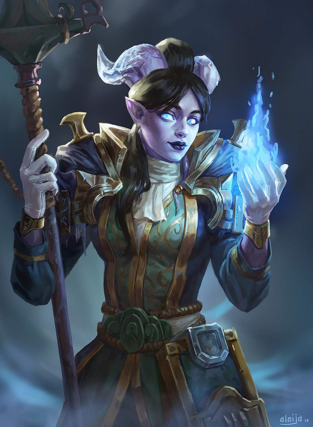 Draenei Female Mage