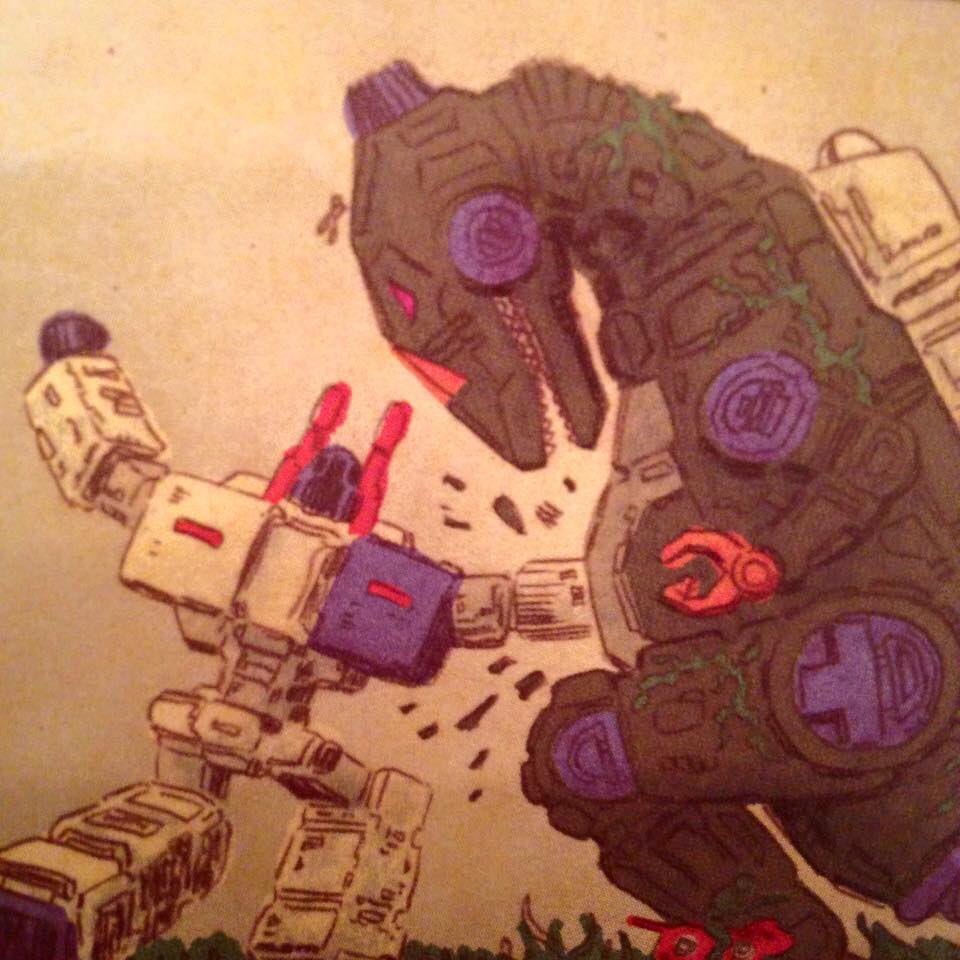 Trypticon Vs Metroplex