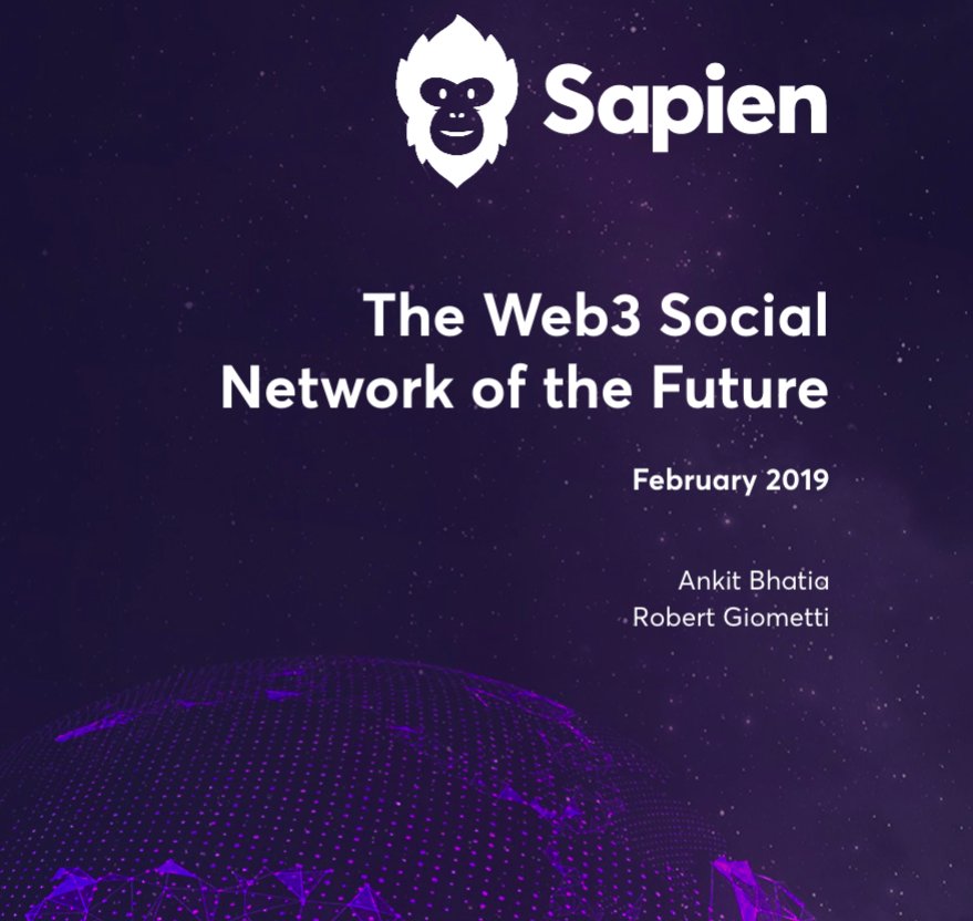 The Sapien Nation on Twitter: "Whitepaper Update We refreshed the Sapien whitepaper with a new ...