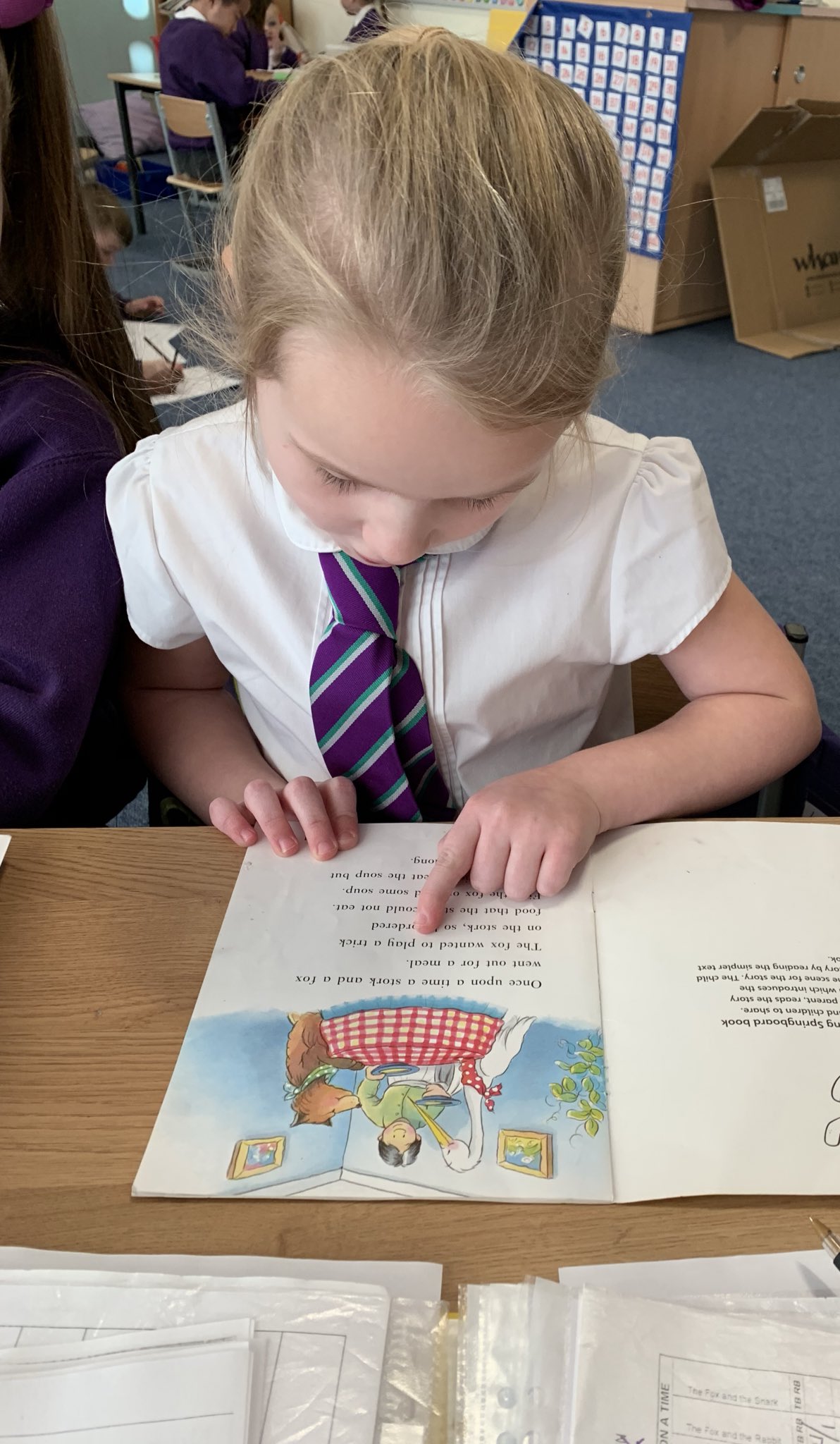 Miss Kelly on Twitter: "Someone has been practising her reading and can ...