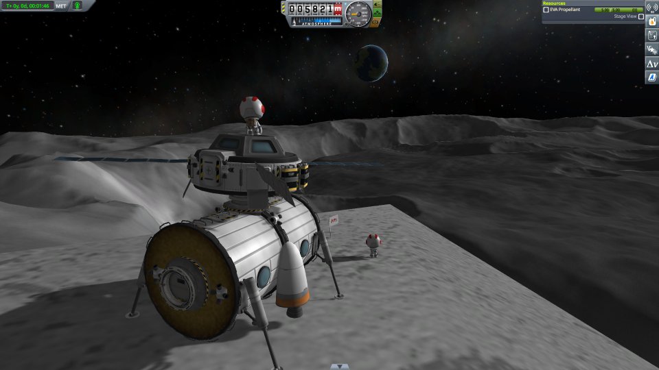 Huge Kerbal Space Program Base