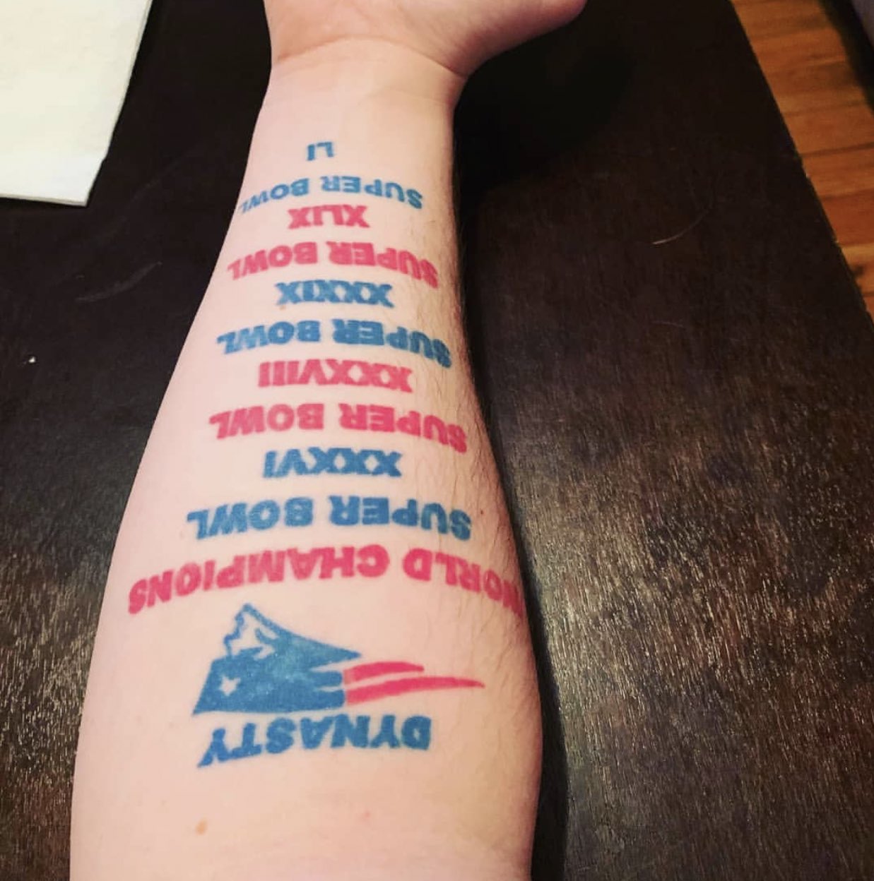 Super Bowl Xlix Tattoos