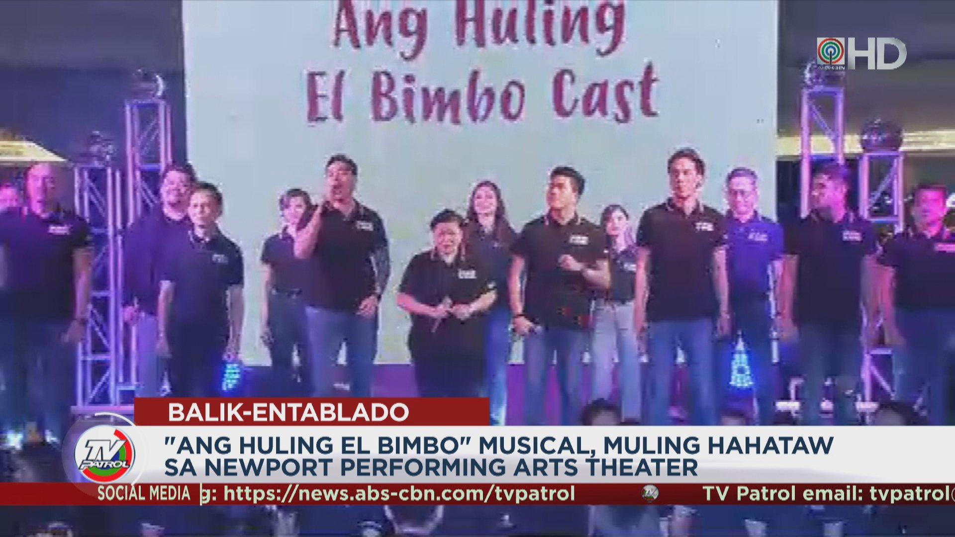 TV Patrol on Twitter: "#TVPatrol "Ang Huling El Bimbo" musical, muling hahataw sa Newport ...
