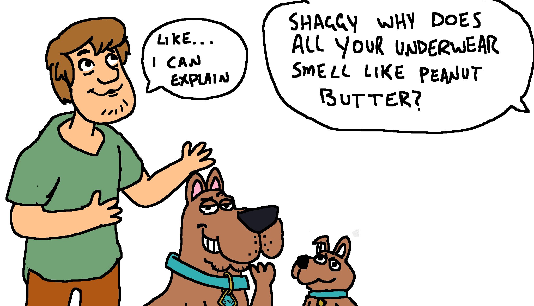Scooby Doo Shaggy Chin
