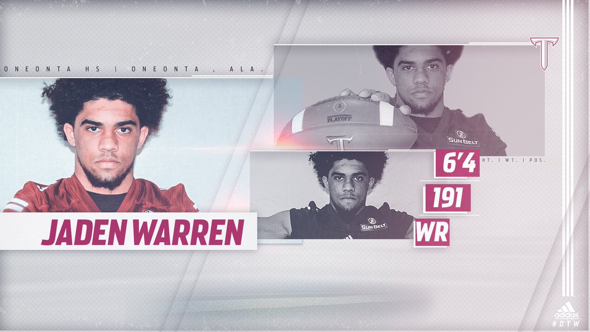 2019 3* WR Jaden Warren signs with Troy : r/CFB