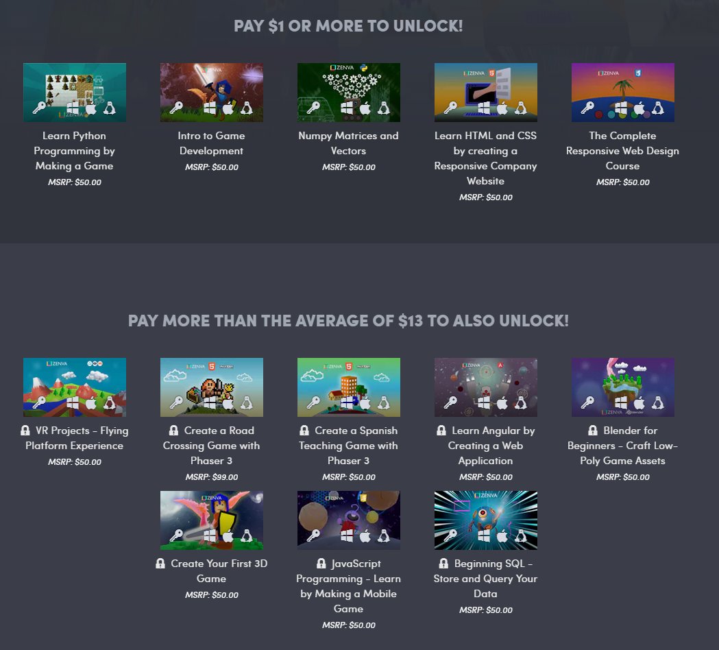 Wario64 on Twitter: "Humble 'Intro to Code' Bundle https://t.co/EVeoEtLmyg…