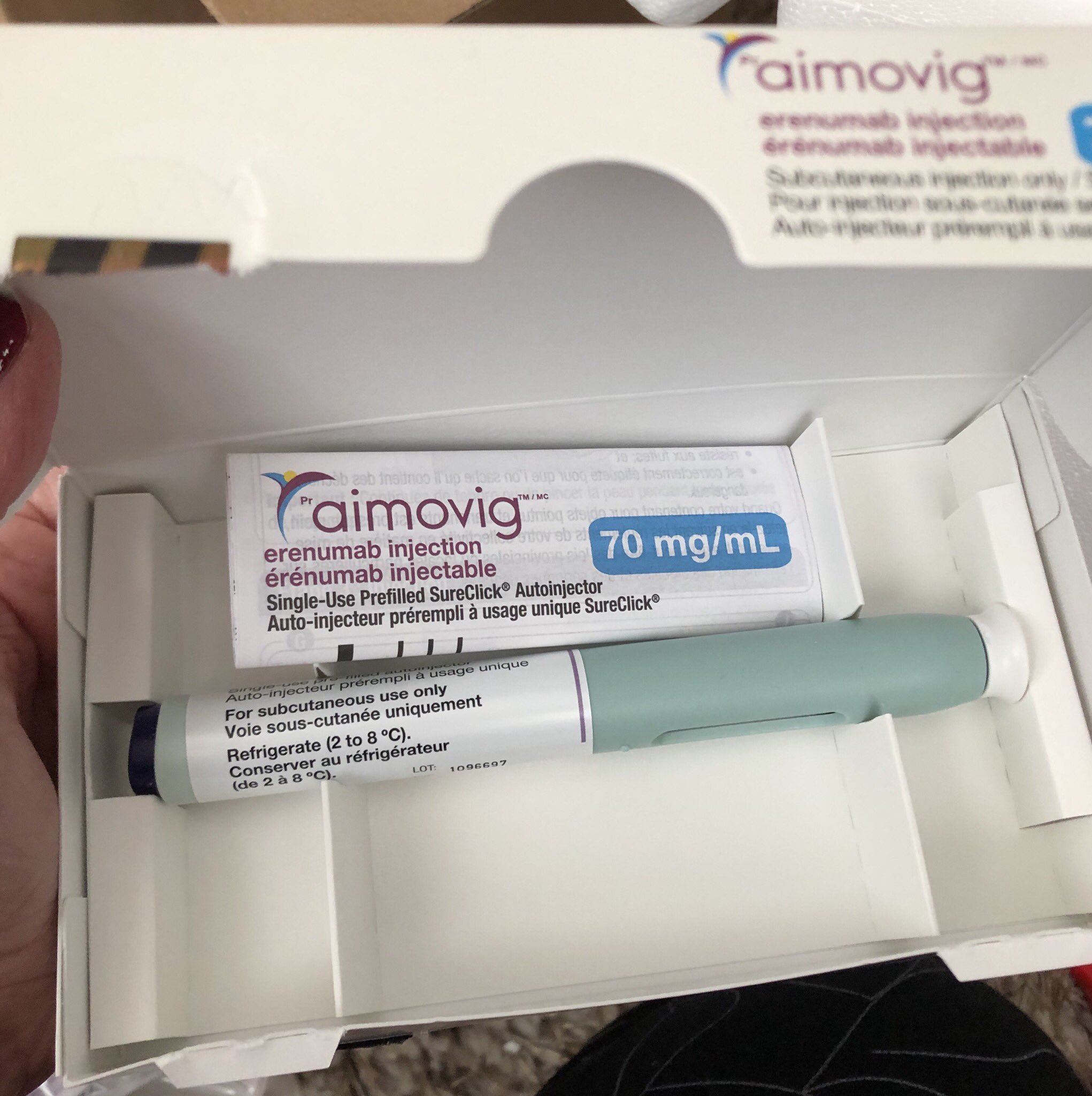 Aimovig Autoinjector