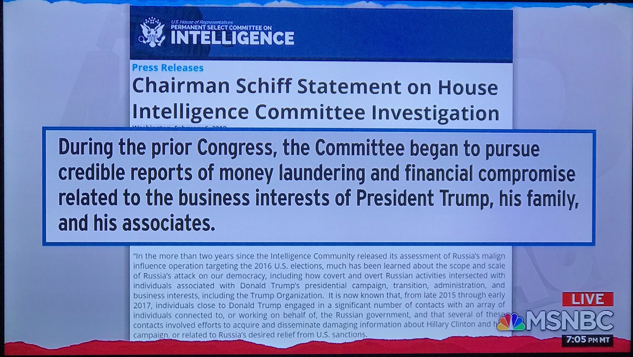 First Tweets: Individual-1 distracts from the transfer of House Intel ...