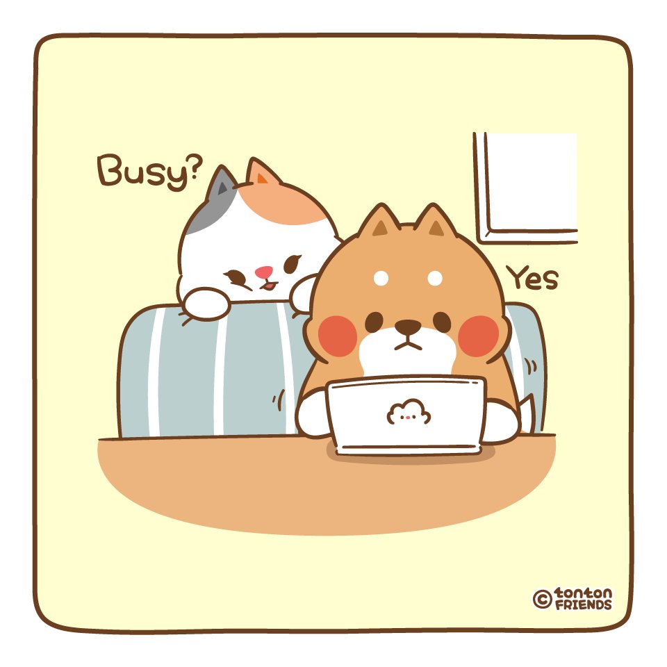 Tonton Friends • 톤톤프렌즈 @tontonfriends Timeline, The Visualized Twitter ...