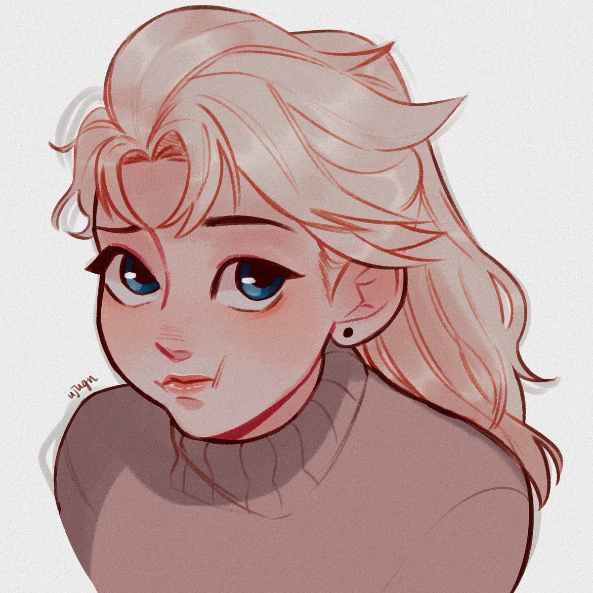 How To Draw Disney Style Hair