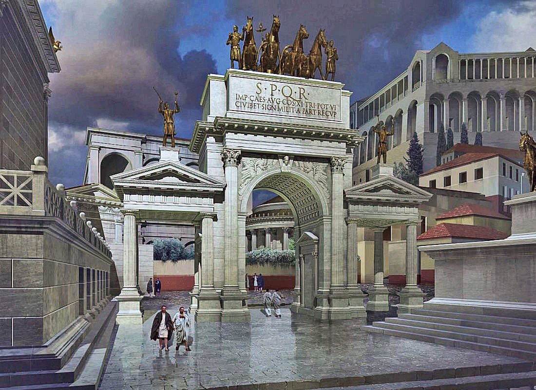 Forum Of Augustus Reconstruction