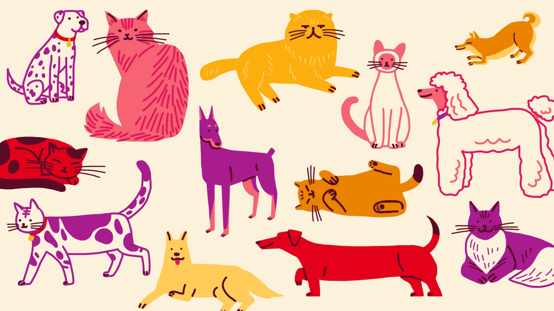 Tiled Cat Wallpaper Tumblr