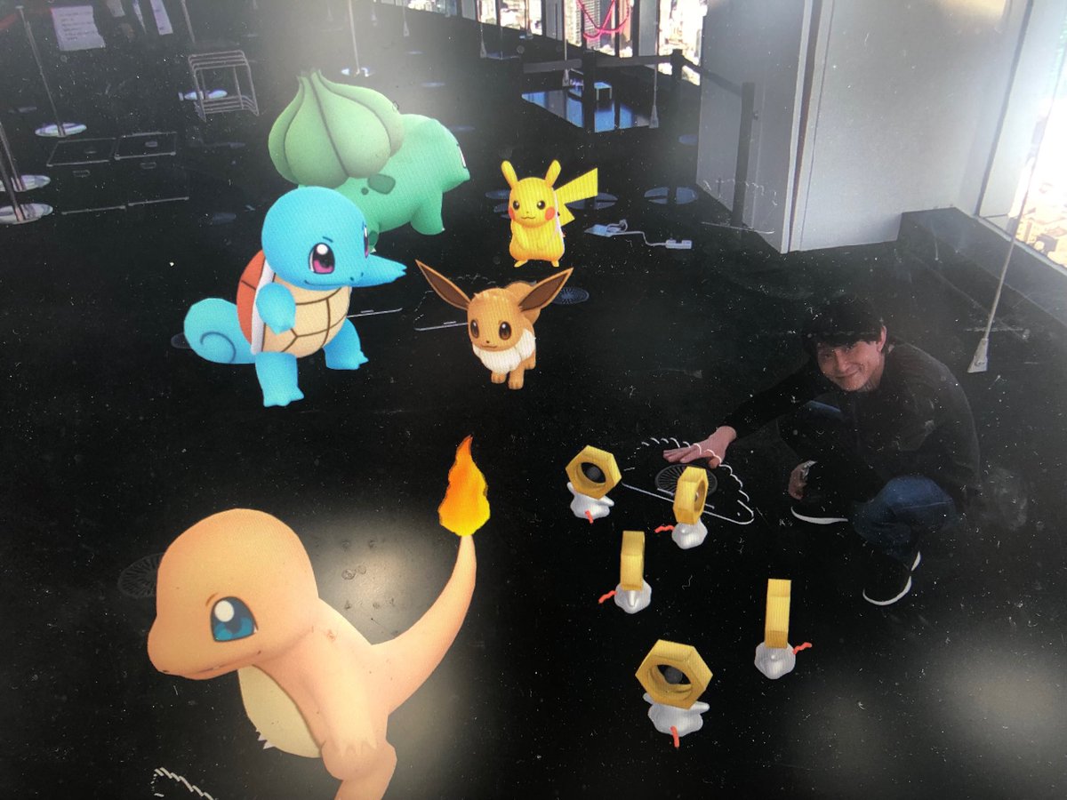 First Images Of Pokemon GO AR Platform Featuring Microsoft Hololens ...