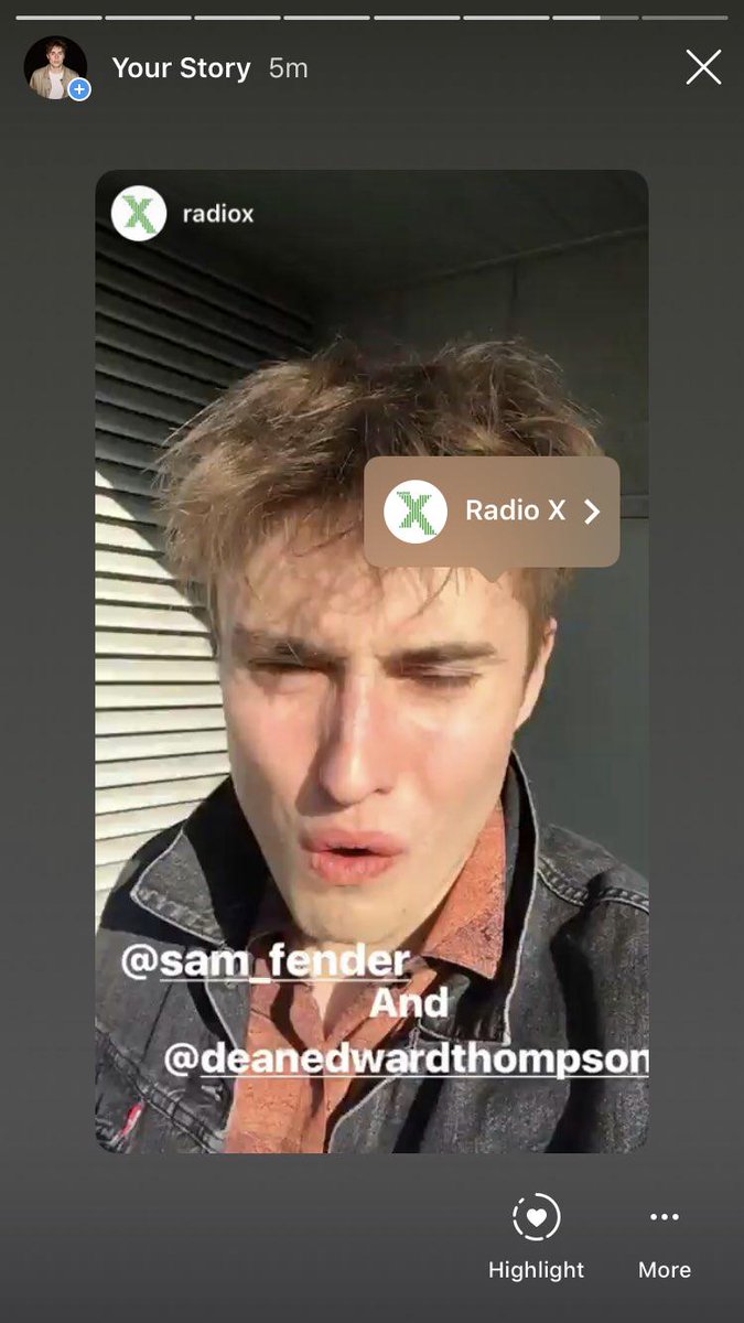 Sam fender instagram