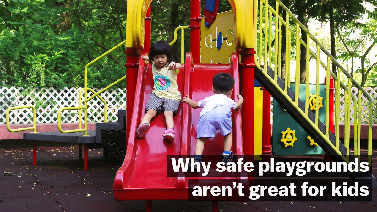 Studies show that riskier playgrounds can lead to better risk detec ...