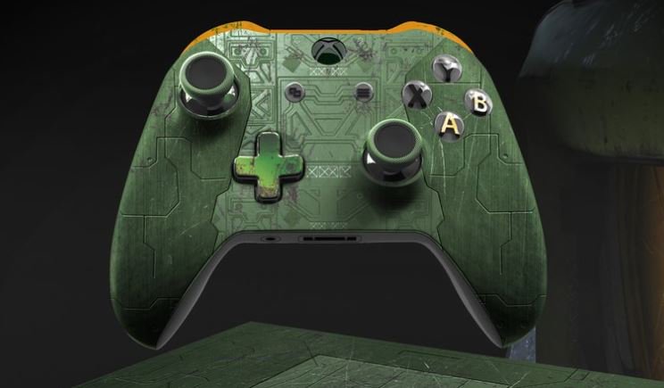 Custom Halo Xbox Controller