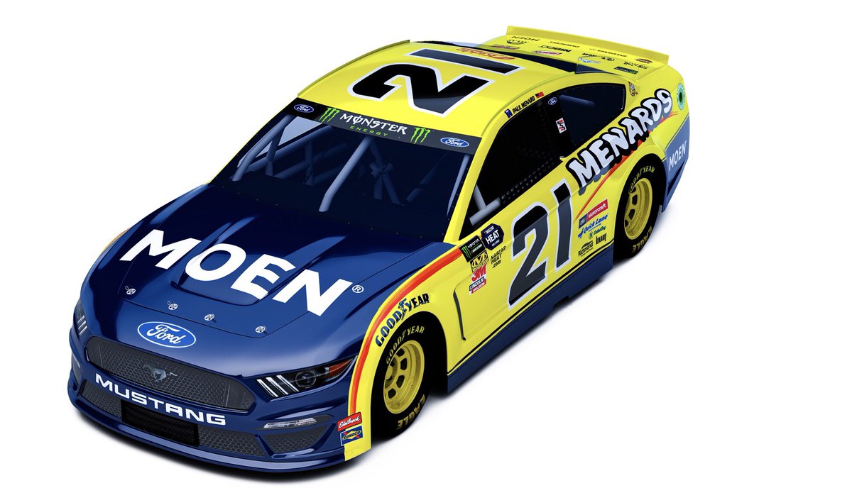 Here is Paul Menard’s 2019 Menards / MOEN Mustang : r/NASCAR