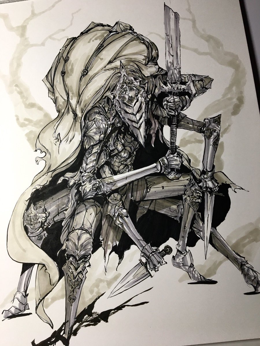 「The Night of Spiders, a Dark Knight draw」|Kekai Kotakiの漫画