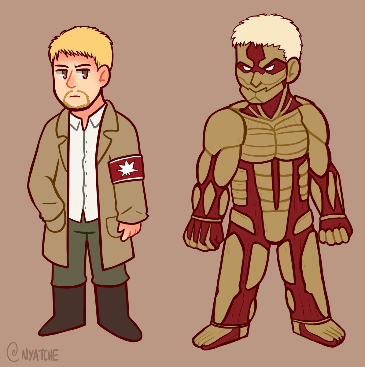 Attack On Titan Armored Titan Chibi