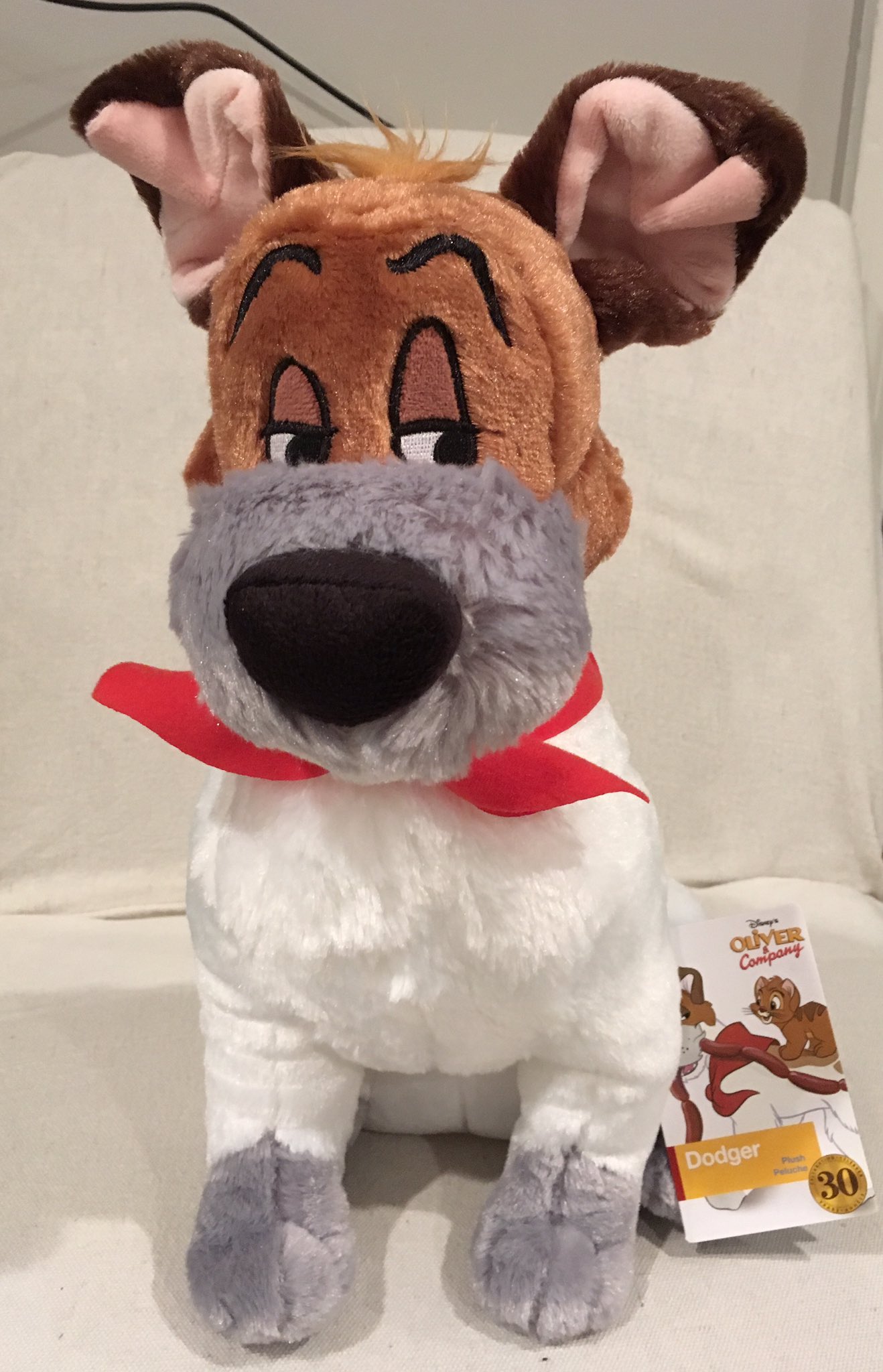 Oliver And Company Dodger Plush