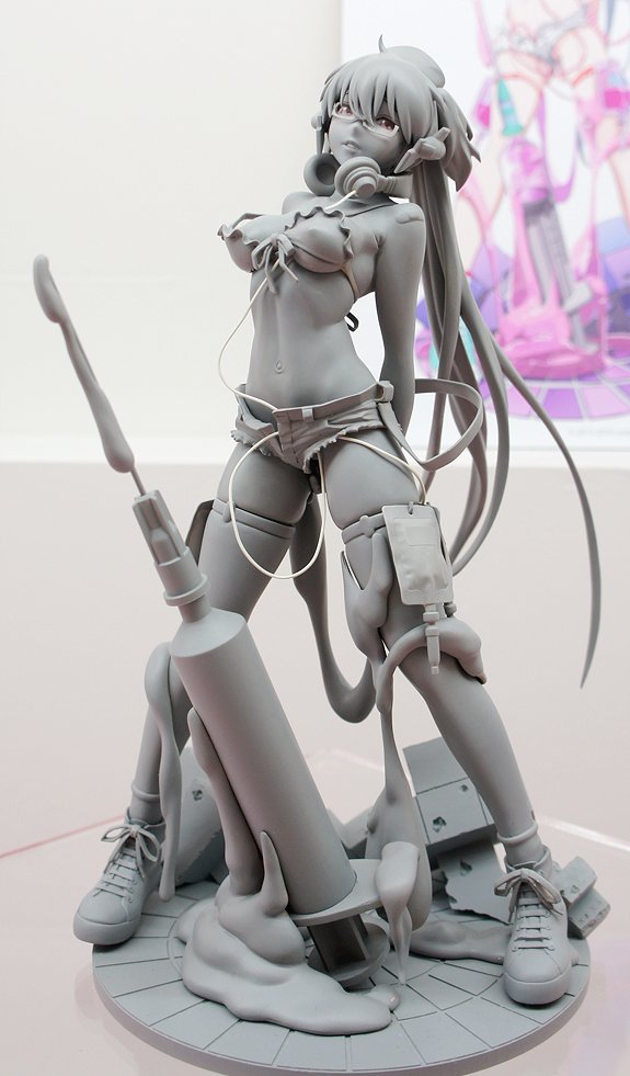 ネイティブ On Twitter 『mebae』さんイラスト「注入！サクラ子さん」 原型制作：ブラウン萬斎 Wf2019w ネイティブ…
